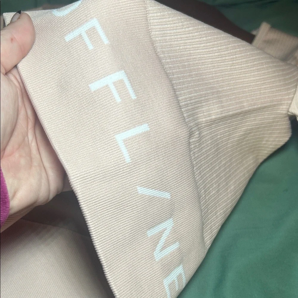 aerie | Tops | Offline By Aerie Sidewalk Seamless Crop Tshirt | Poshmark